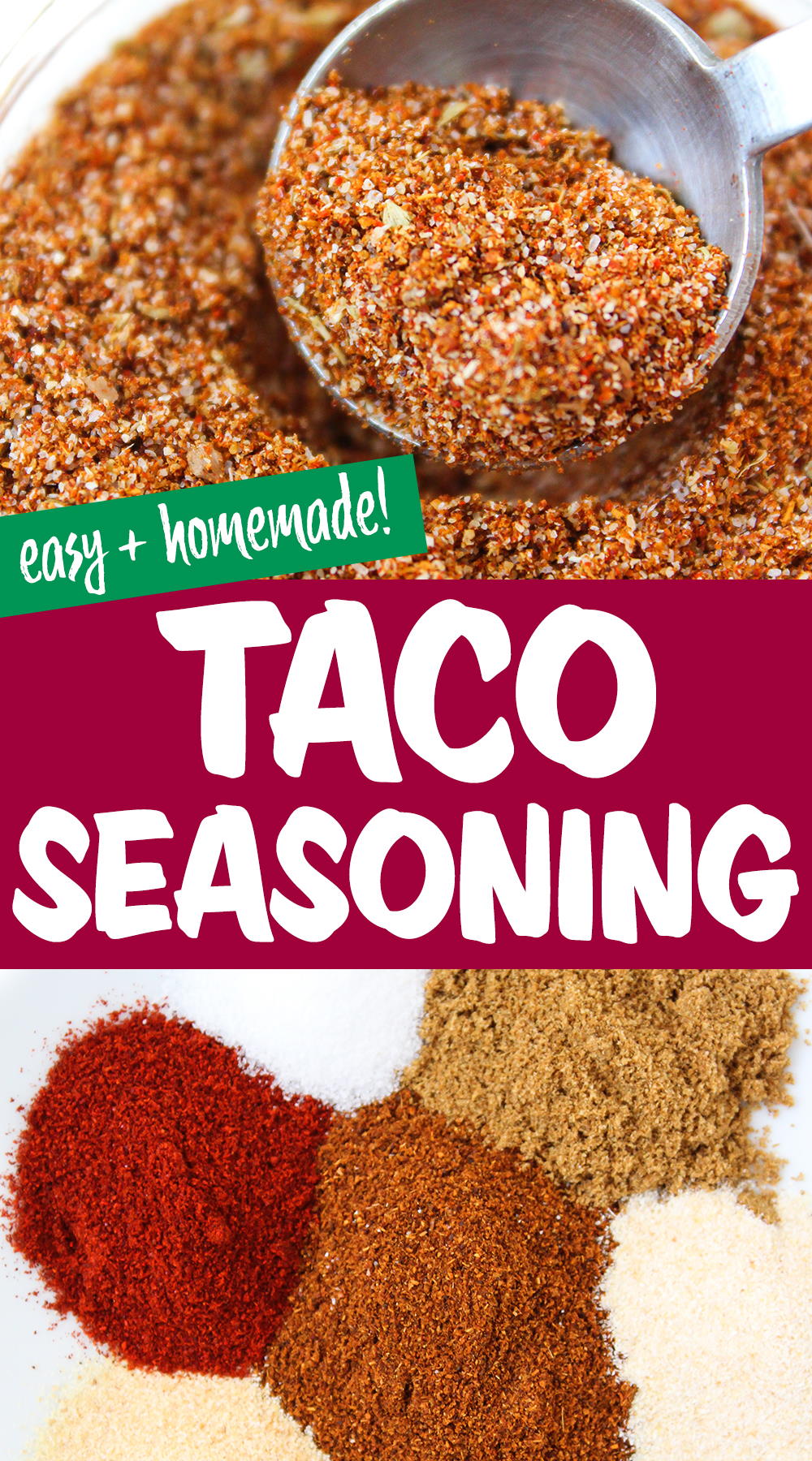 Taco Seasoning (Easy & Delicious!) - The Garden Grazer