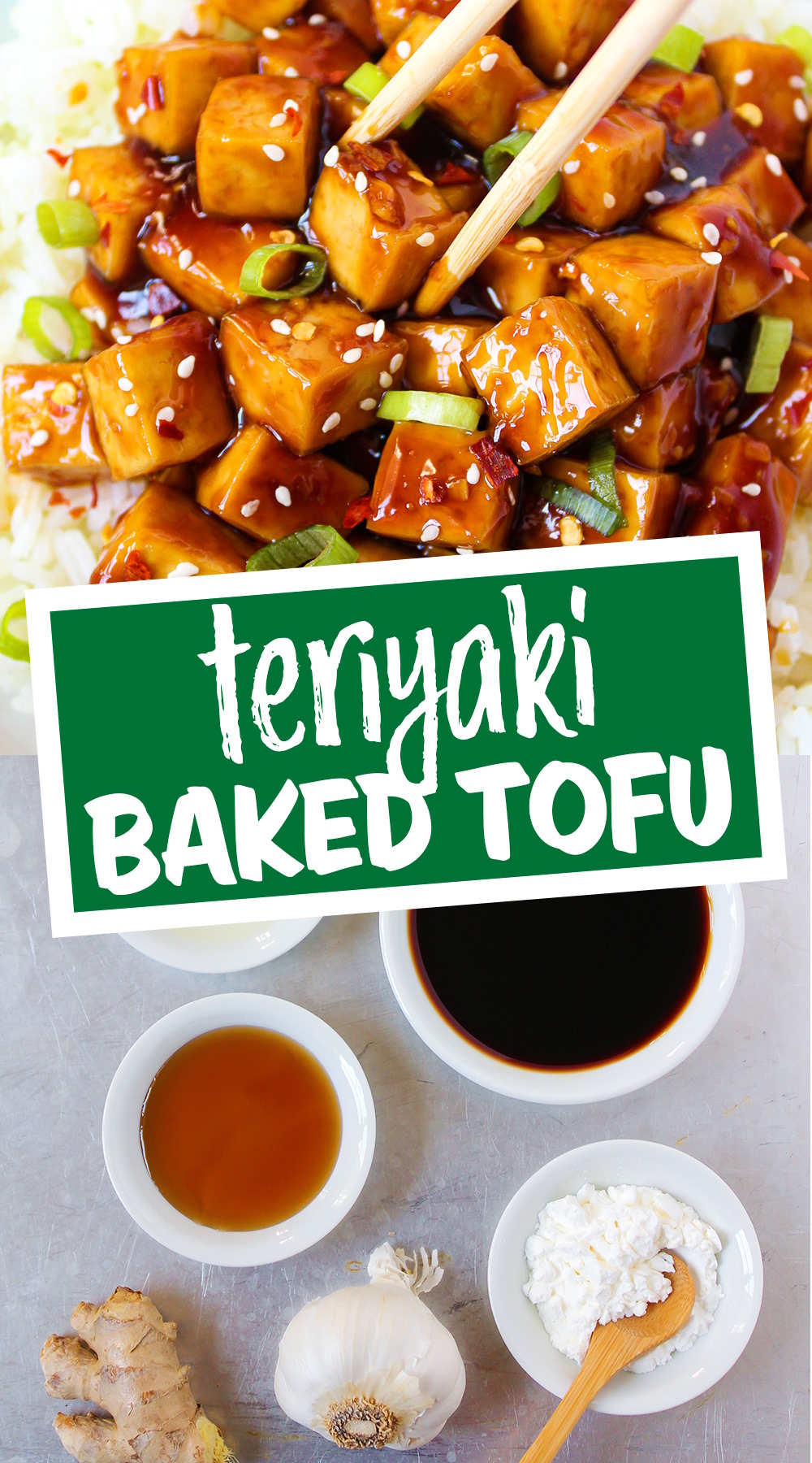 Teriyaki Baked Tofu (Easy!) - The Garden Grazer