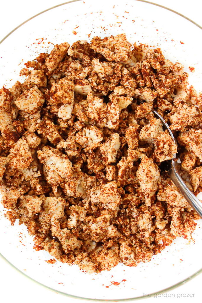 Southwest Tofu Burrito (High Protein, Vegan) - The Garden Grazer