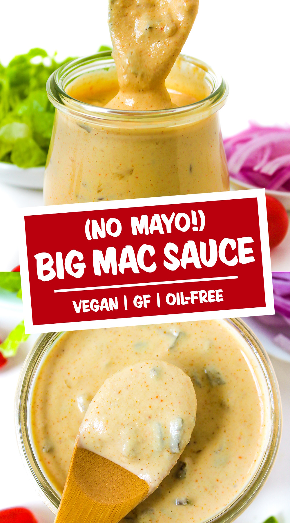 Vegan Big Mac Sauce (No Mayo!) - The Garden Grazer
