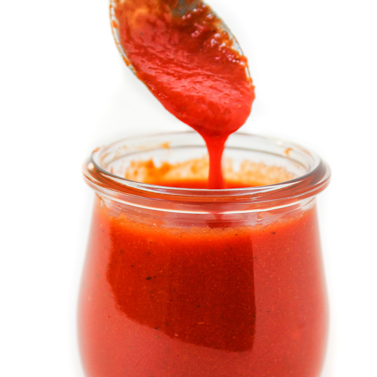 Roasted Red Pepper Dressing (Oil-Free) - The Garden Grazer