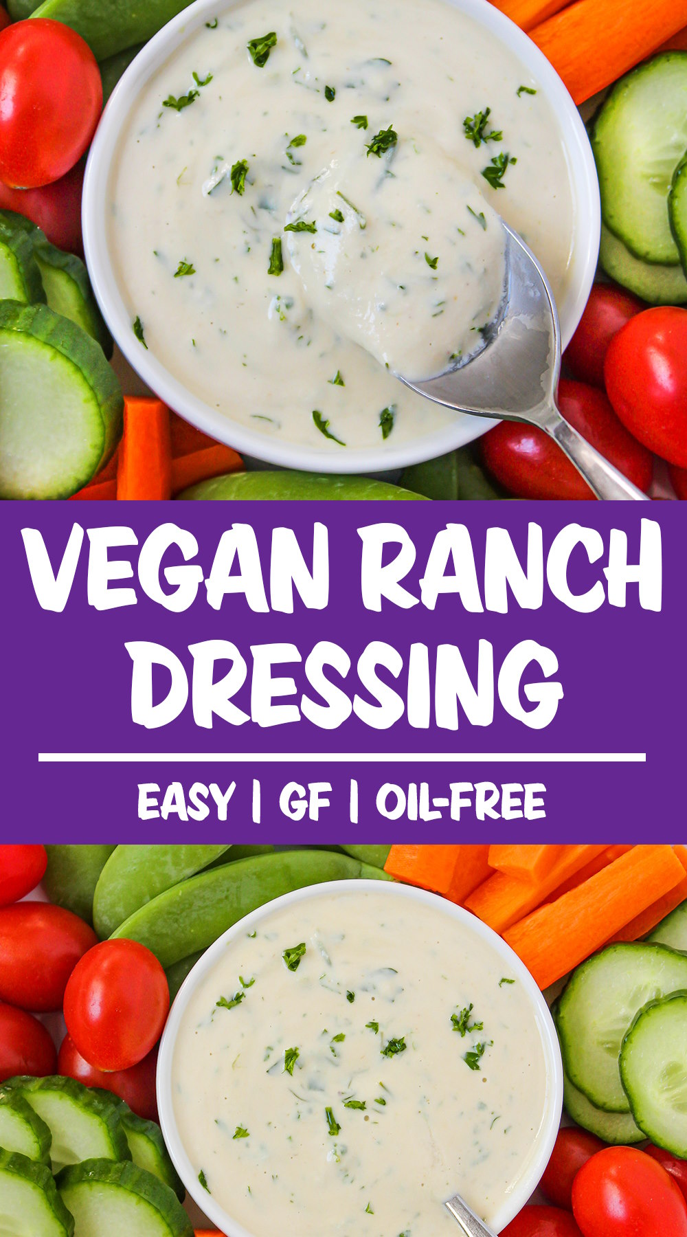 Vegan Ranch Dressing (Oil-Free!) - The Garden Grazer