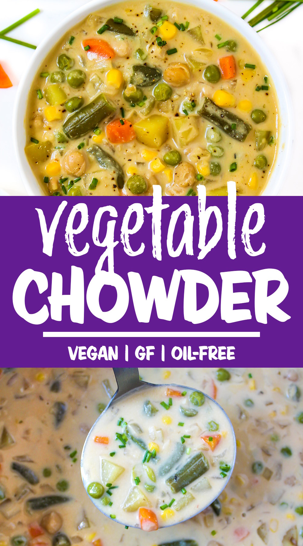 Vegetable Chowder (Vegan!) - The Garden Grazer