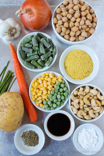 Vegetable Chowder (Vegan!) - The Garden Grazer