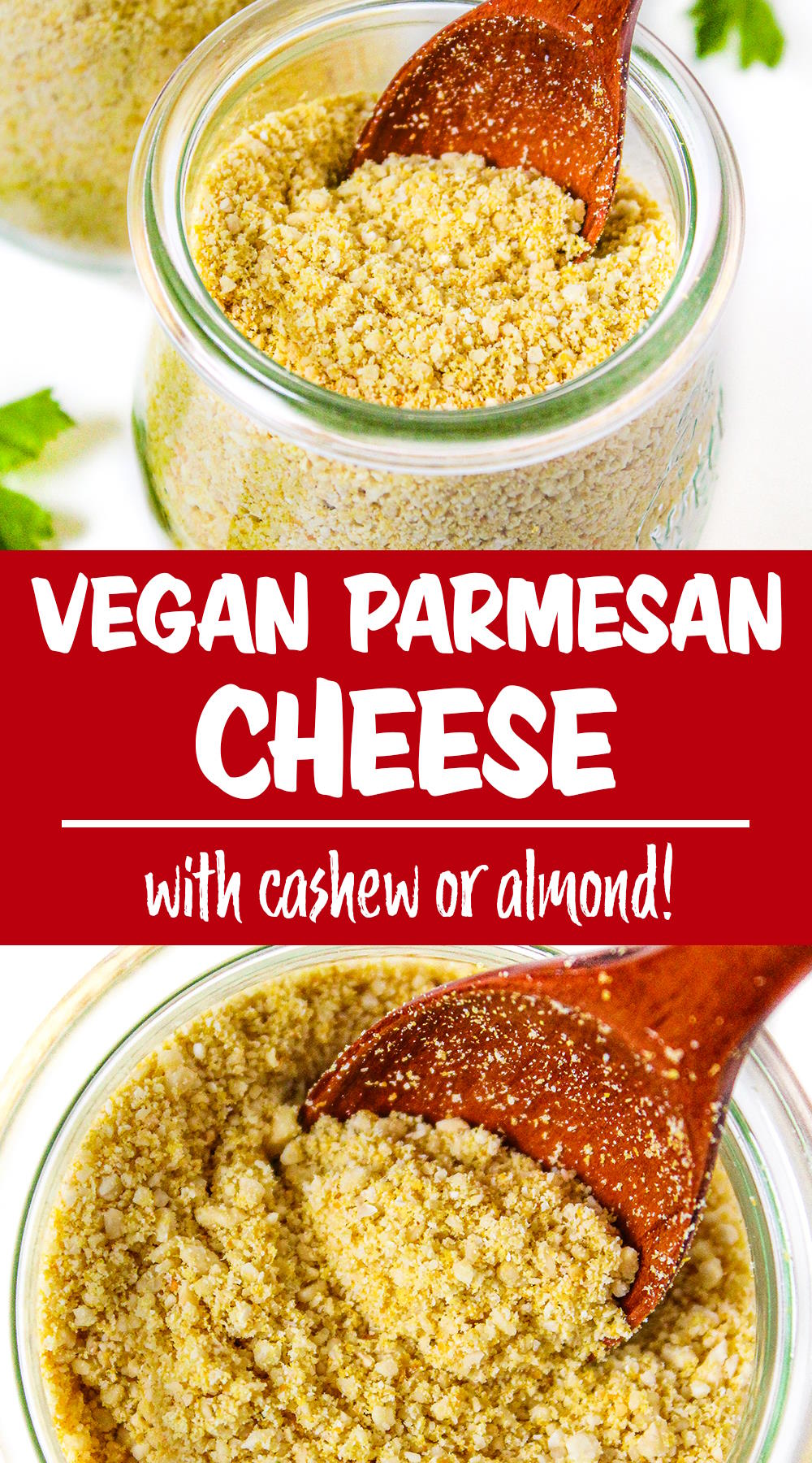 Vegan Parmesan Cheese 2 Ways The Garden Grazer