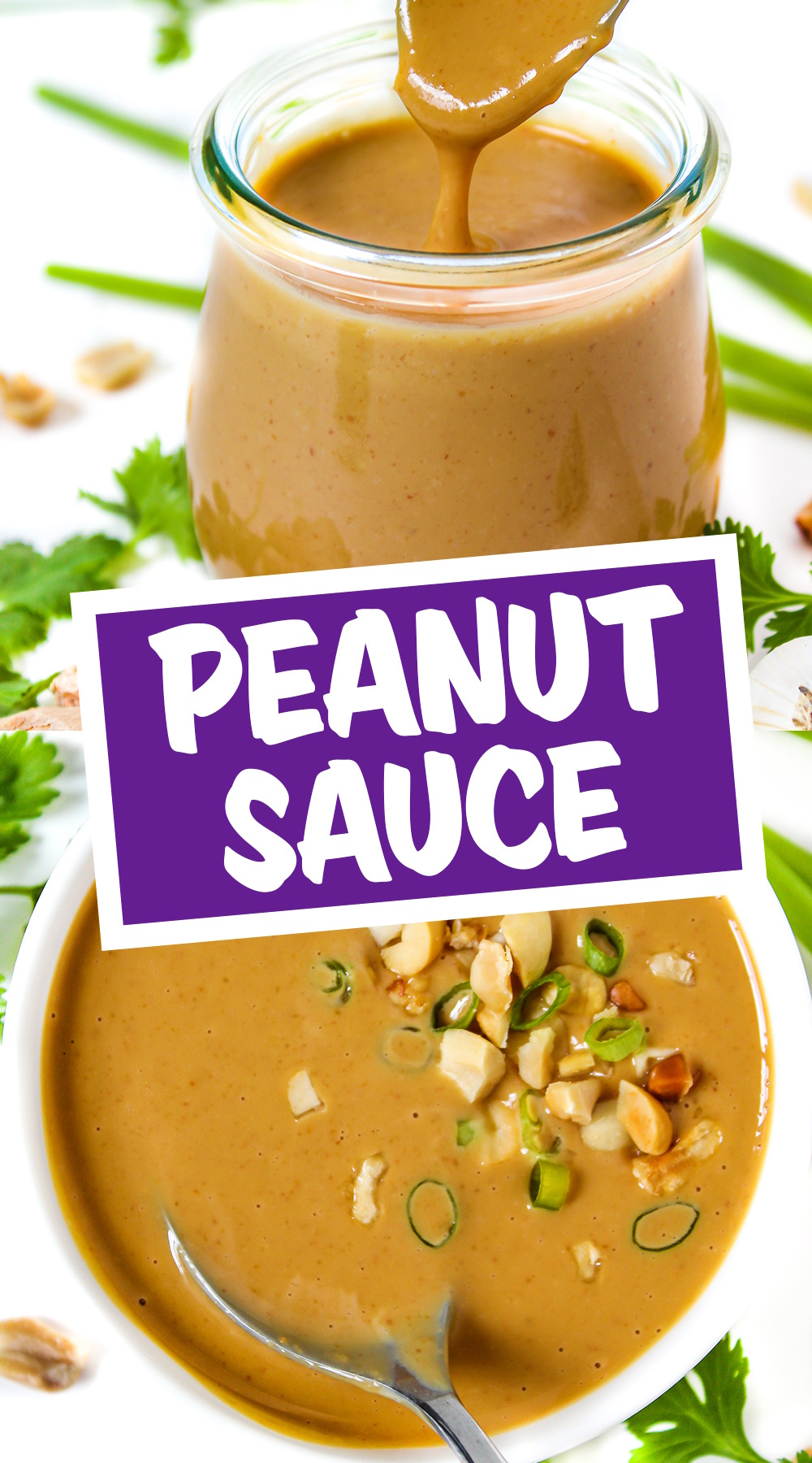 Easy Peanut Sauce (Vegan!) - The Garden Grazer